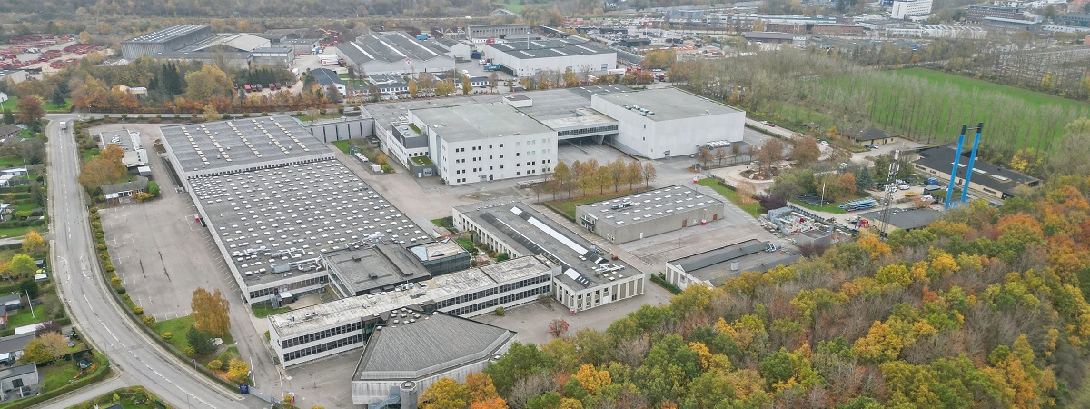 The former headquarters of Kopenhagen Fur in Glostrup is offered for sale at DKK 630 million ...