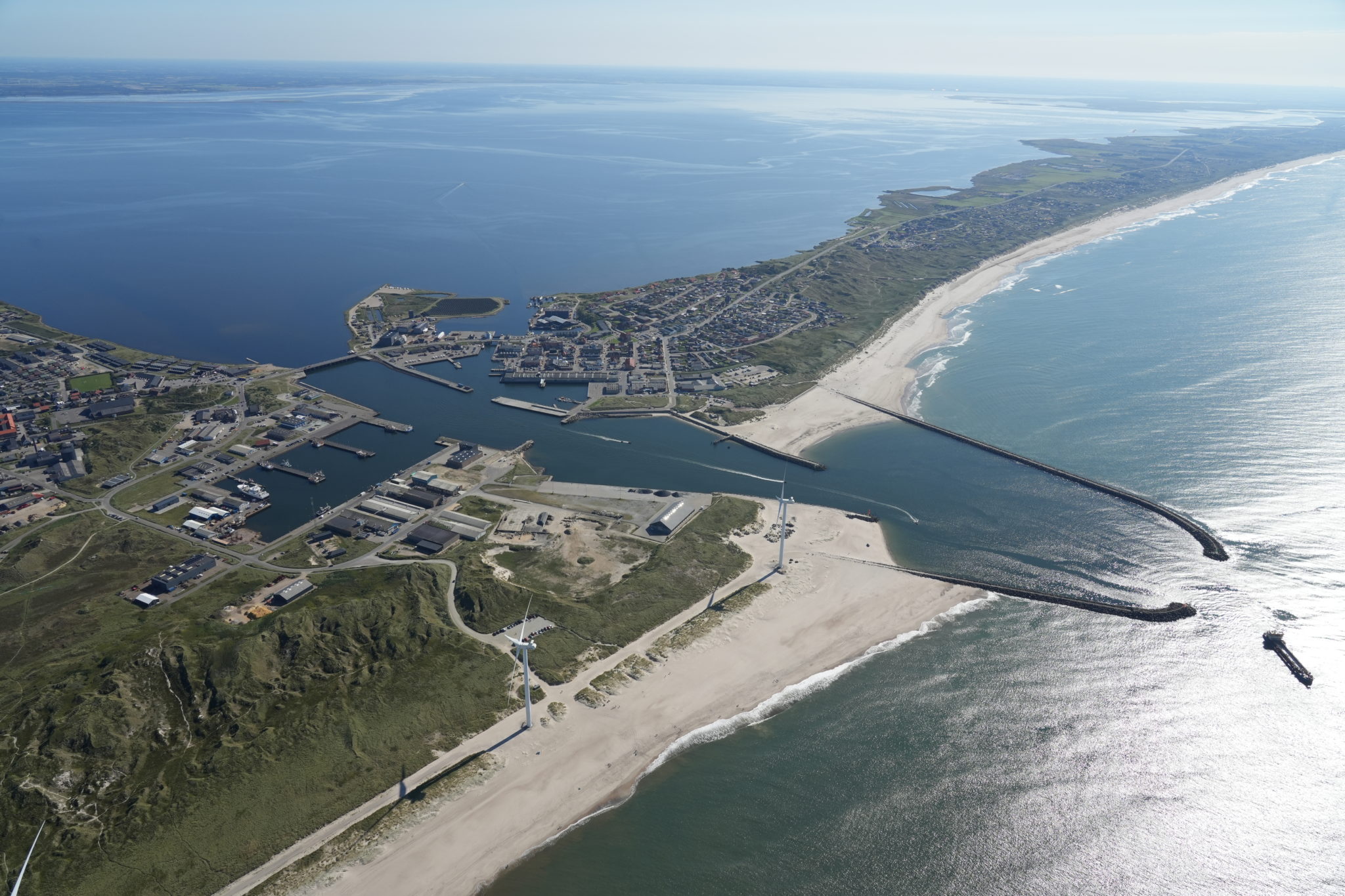 Sluseøen at Hvide Sande Habour is put up for tender: Unique opportunity ...